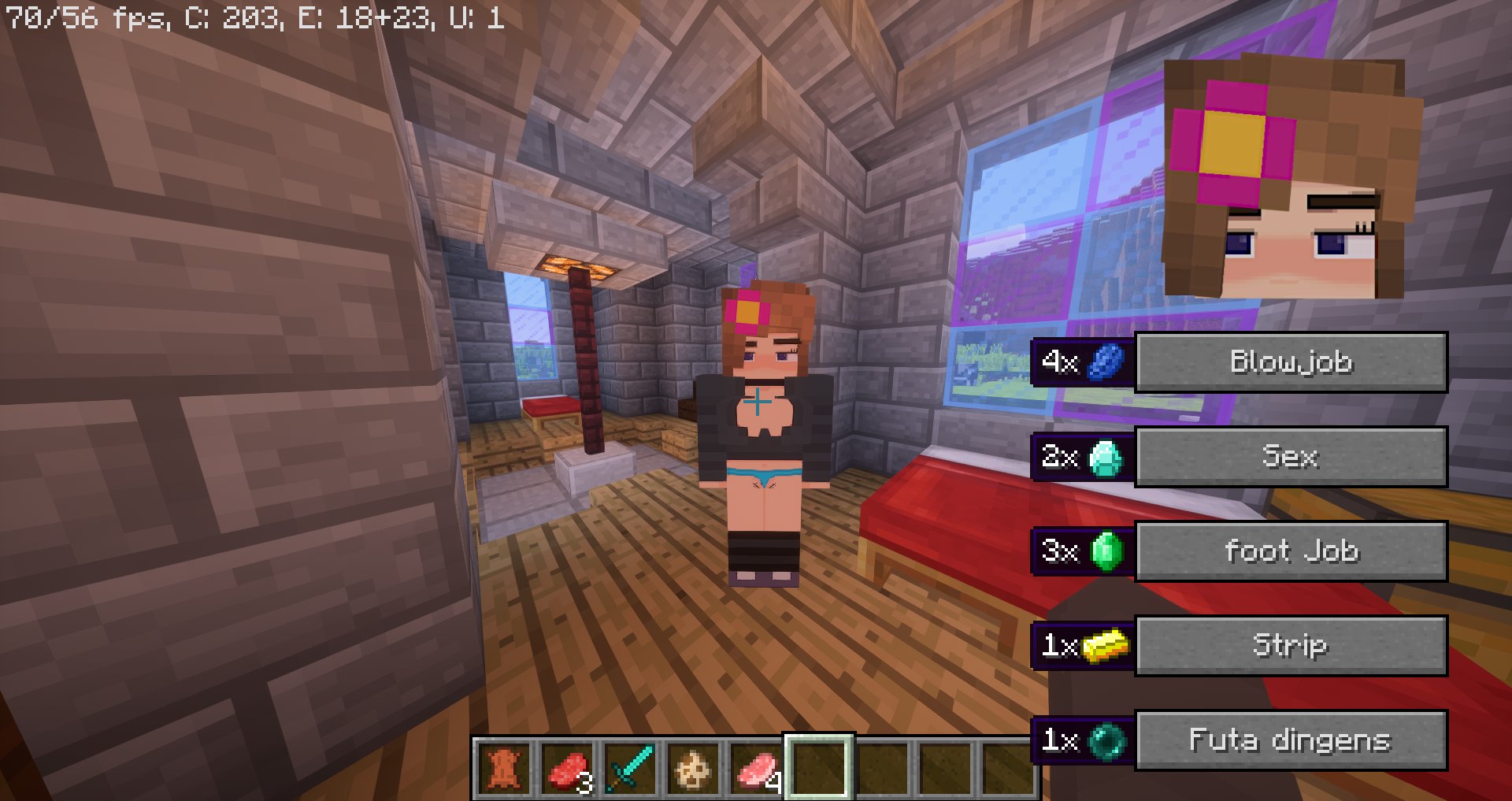 Early Jenny Mod Artwork Jenny Mod Minecraft Know Your Meme 29232 Hot