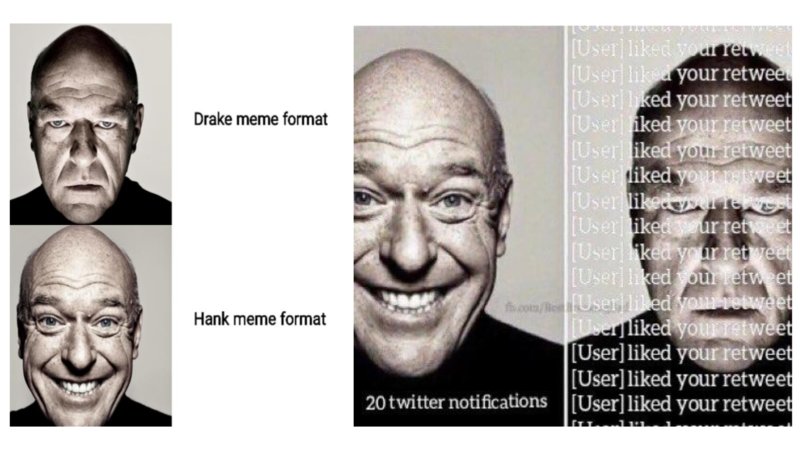 Hank Meme Template