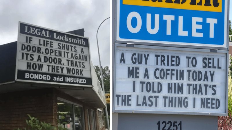 25 Hilarious Store Signs Spotted In Public Know Your Meme