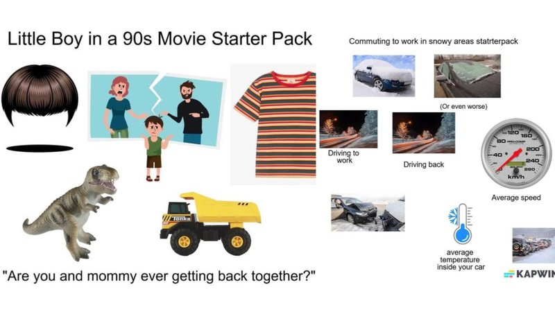 Starter Packs That Describe Everyone's Life | Know Your Meme