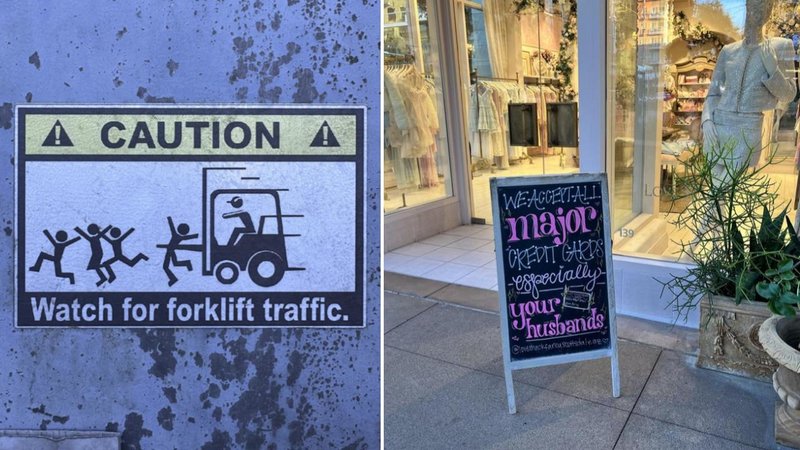 25 Unusually Funny Signs And Notices | Know Your Meme