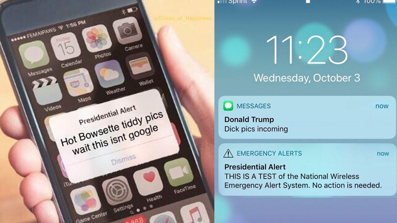 The Best "Presidential Alert" Memes | Know Your Meme