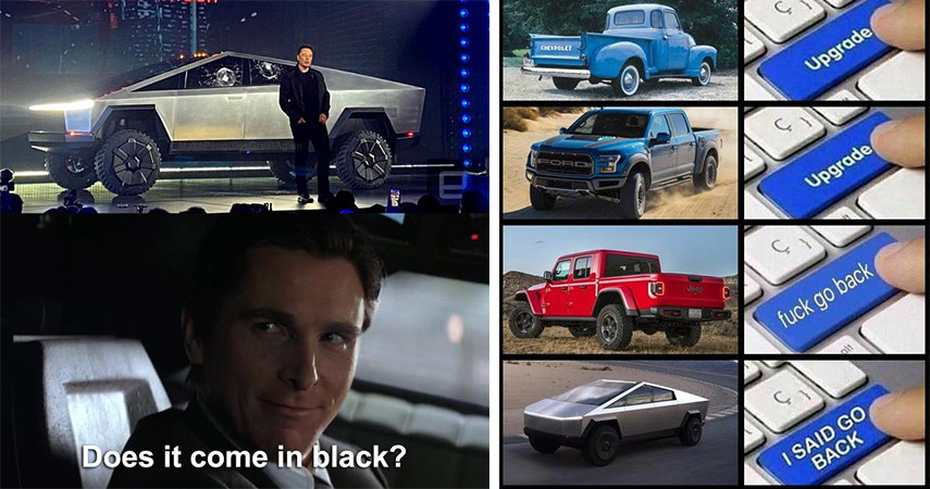 The Cybertruck's Best Feature Is That It Comes With Memes | Know Your Meme