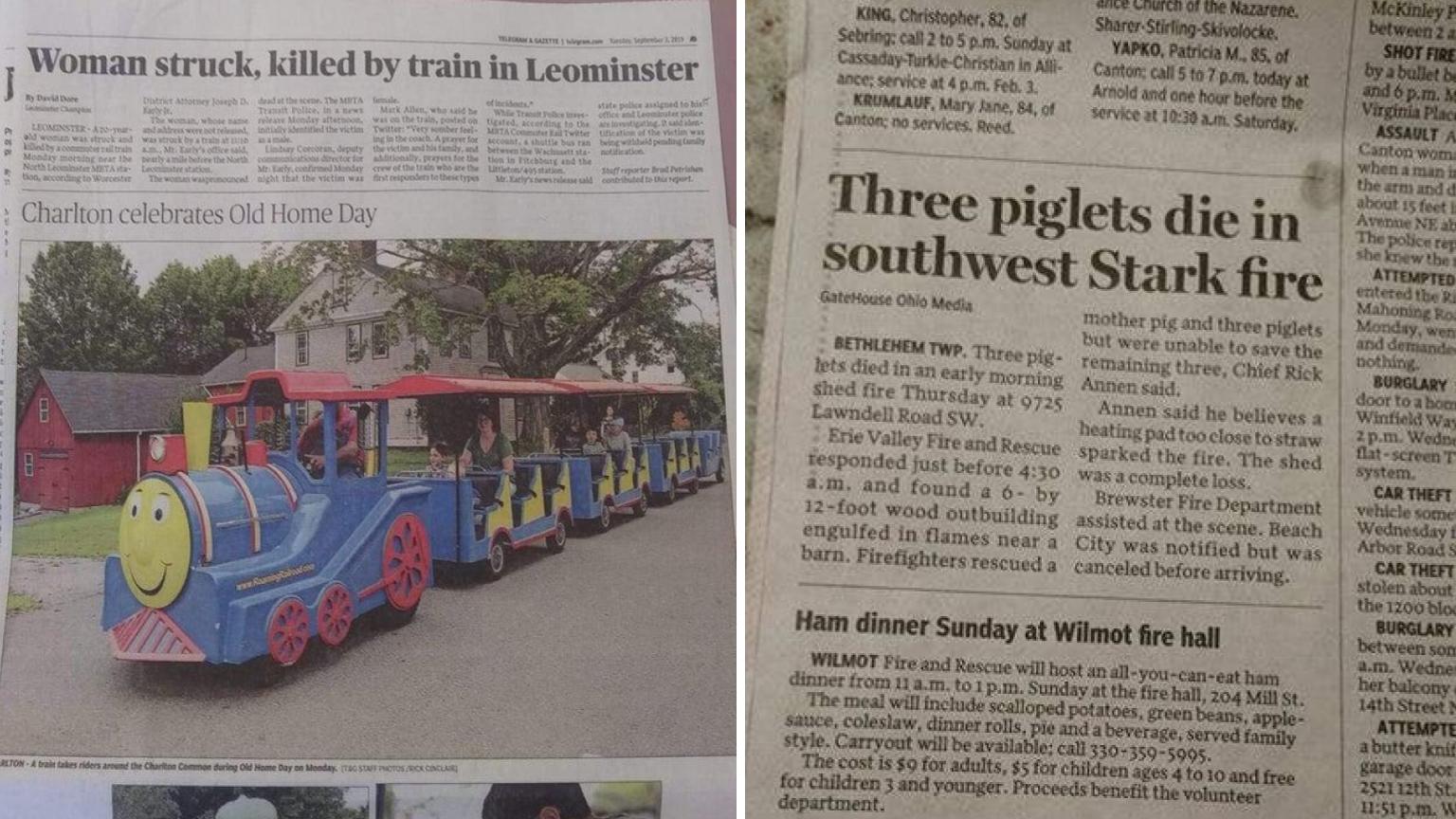 11 Images Unfortunately Misplaced Next To The Wrong Headlines | Know ...