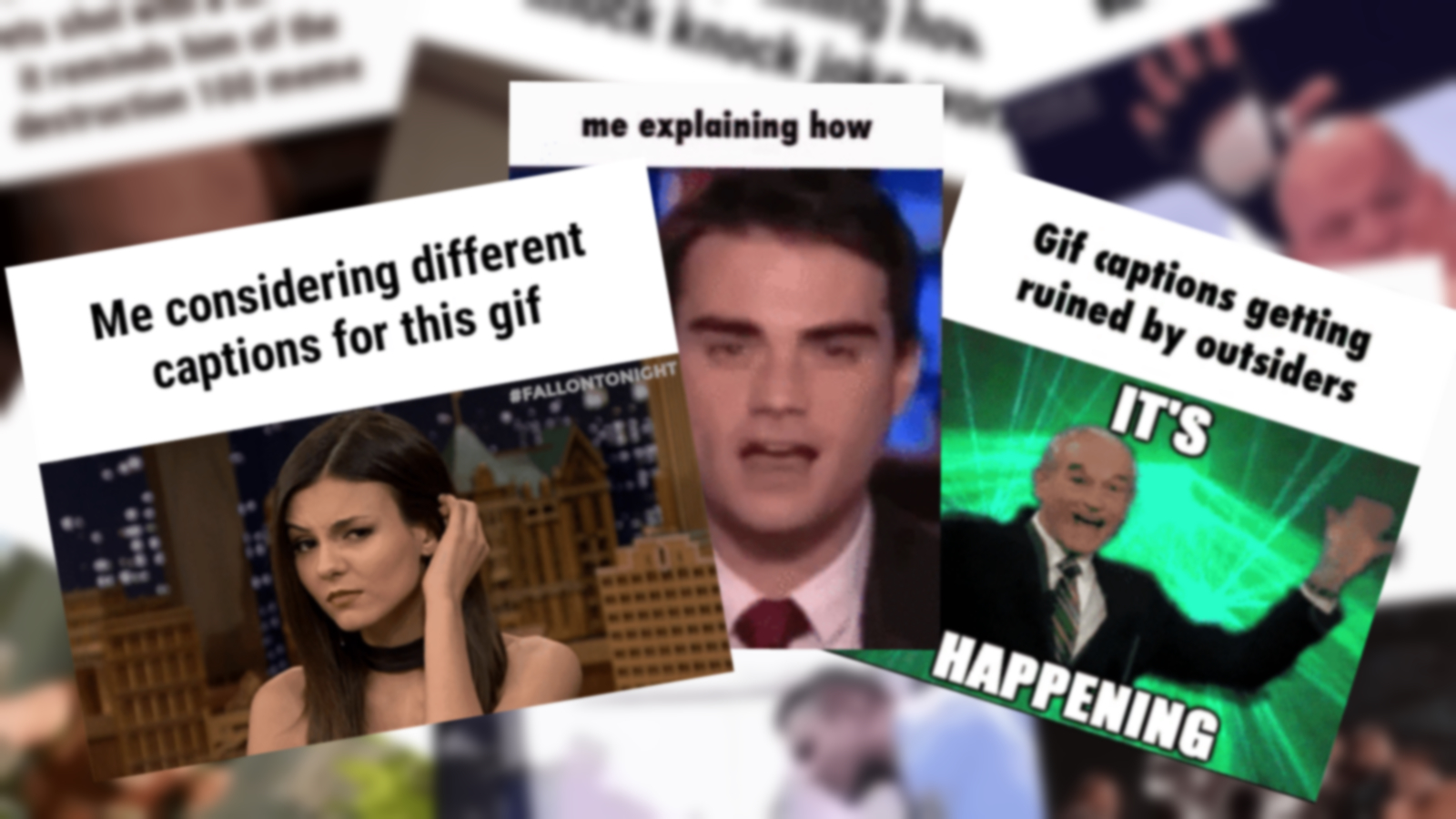 Memescape: How GIF Captions Reanimated Reaction Memes | Know Your Meme