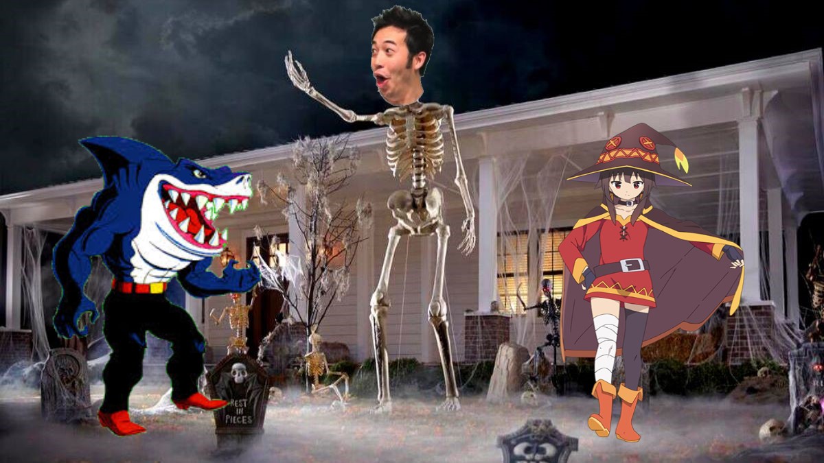 Weekend Meme Roundup: Home Depot Skeleton, Anime Face Filter And Shark ...
