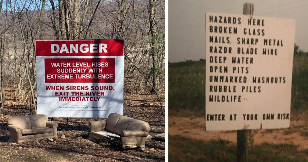 15 Of The World's Scariest Signs | Know Your Meme