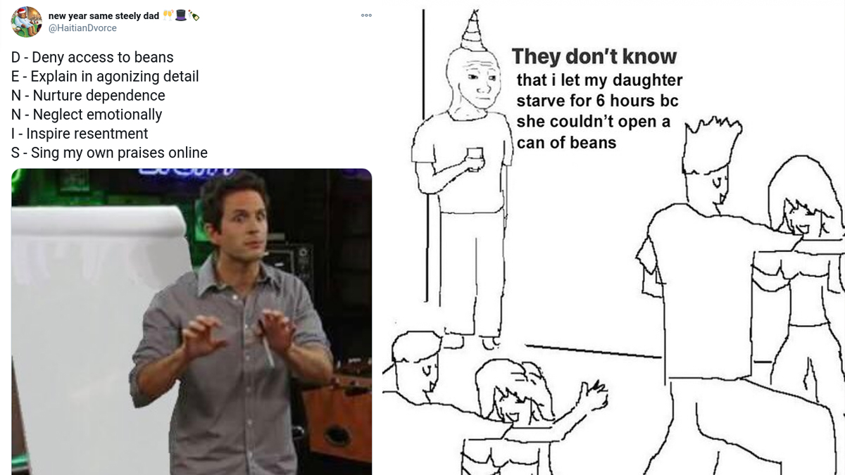 18 Bean Dad Memes, No Can Opener Required | Know Your Meme