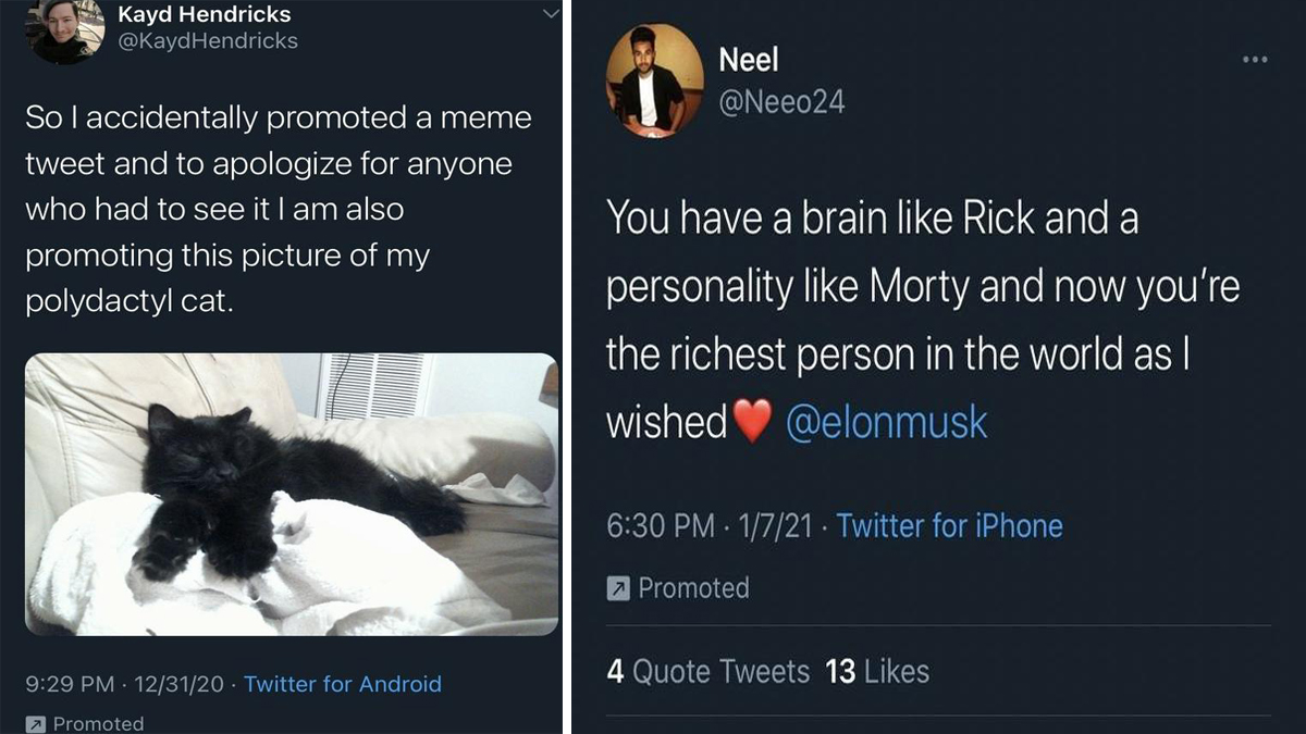 16 Promoted Tweets People Paid Real Money For You To See | Know Your Meme