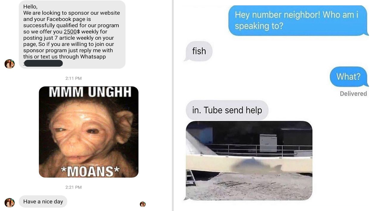 12 Weird And Worrying DMs From Online Strangers | Know Your Meme