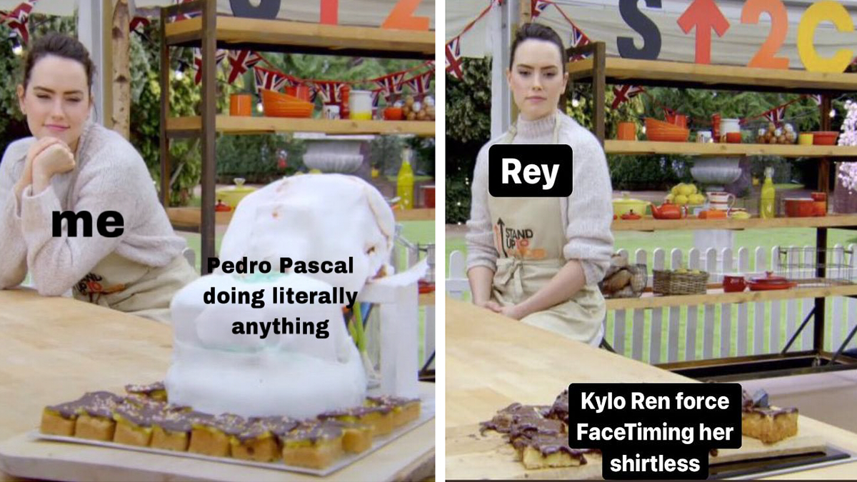 15 Scrumptious Memes From Daisy Ridley's 'Great Celebrity Bake Off ...