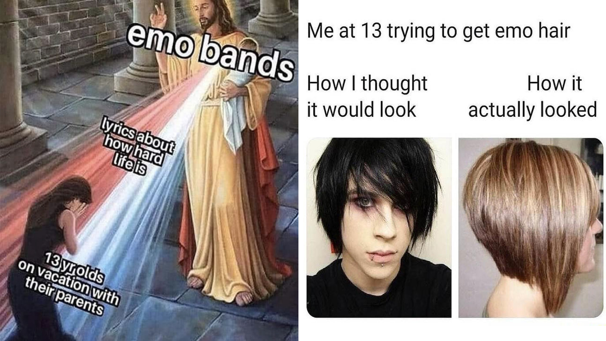 21 Emo And Goth Memes For A Look Back On The Terrible 2000s | Know Your ...