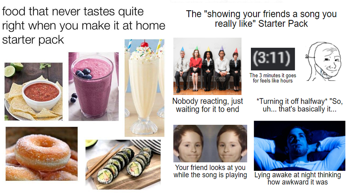 16 'Starter Packs' Sharing Universal Truths | Know Your Meme