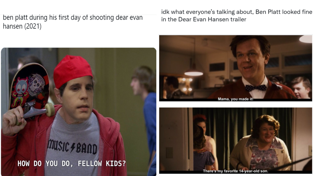 15 Tweets Responding To 'Dear Evan Hansen's' 27-Year-Old High Schooler ...