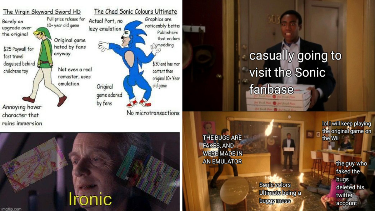 Don't Go Too Fast For These 20 Memes About 'Sonic Colors: Ultimate ...