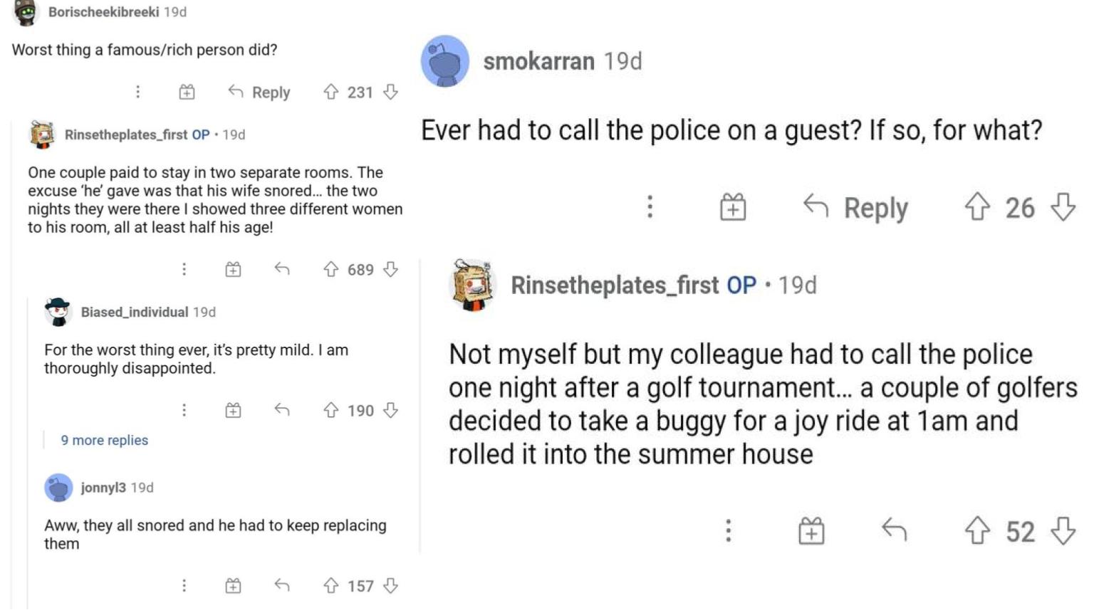 This Concierge's AMA Thread Exposes The Weird Behaviors Of Rich ...