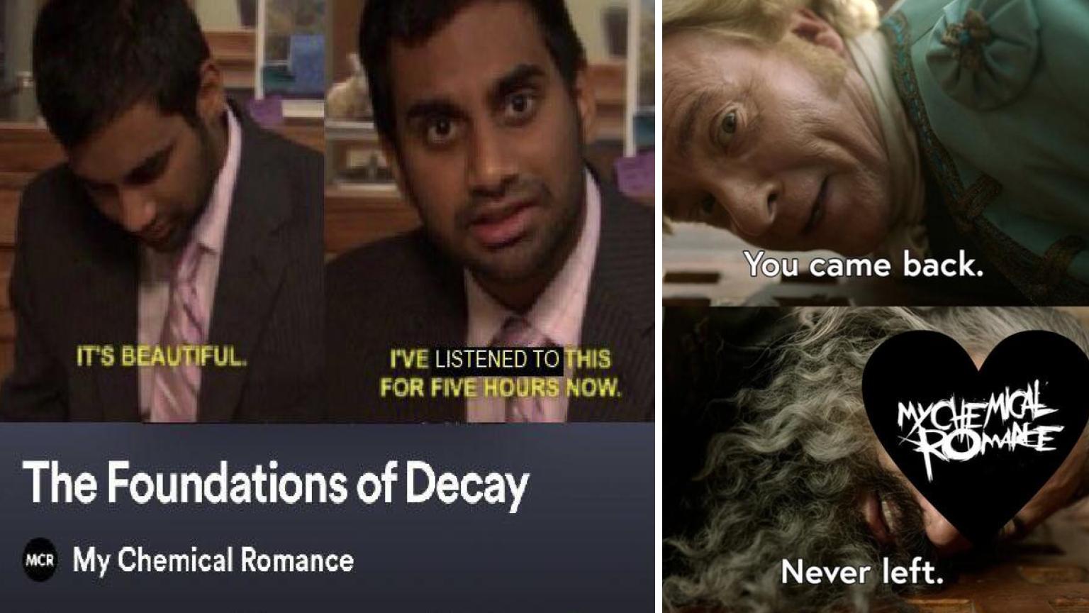 10 Memes About My Chemical Romance's New Song 'The Foundations Of Decay ...