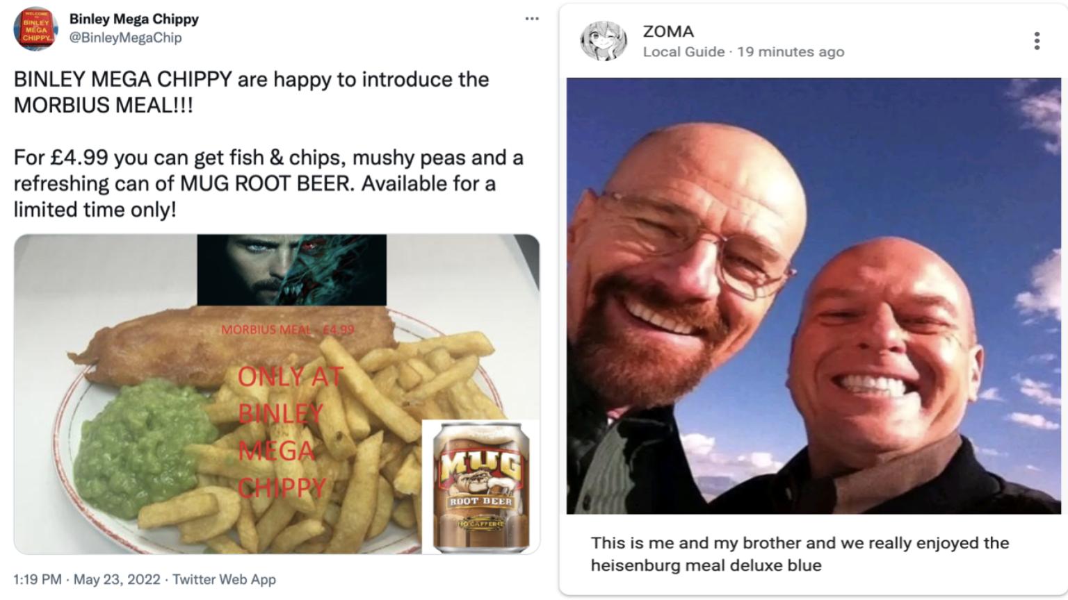 Travel Across The Pond For These 10 Binley Mega Chippy Memes | Know ...