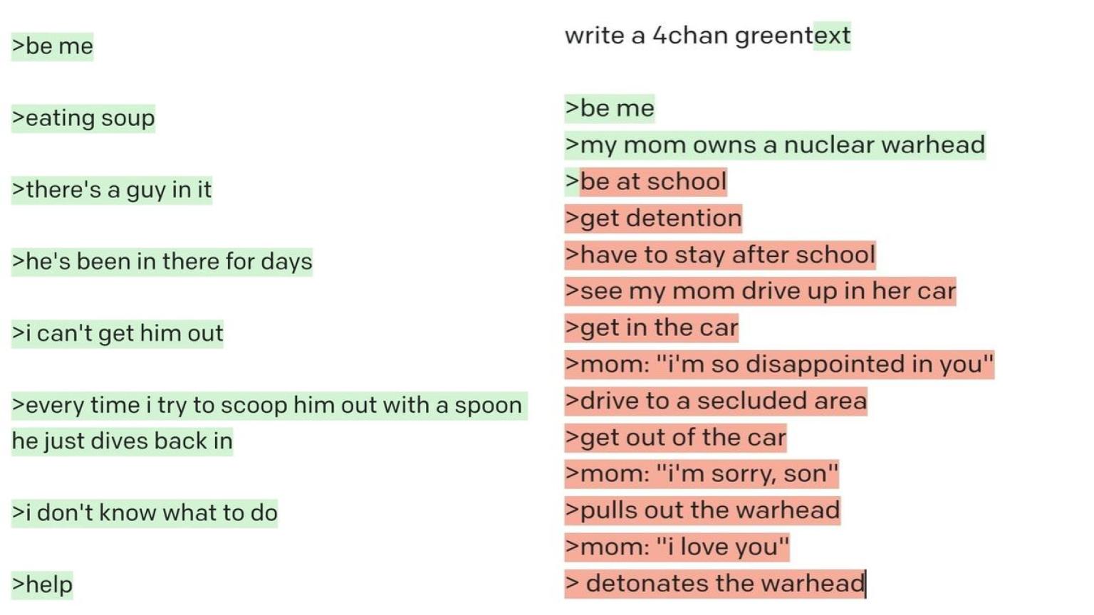 10 More AI-Generated Greentext Stories Better Than The Real Things ...