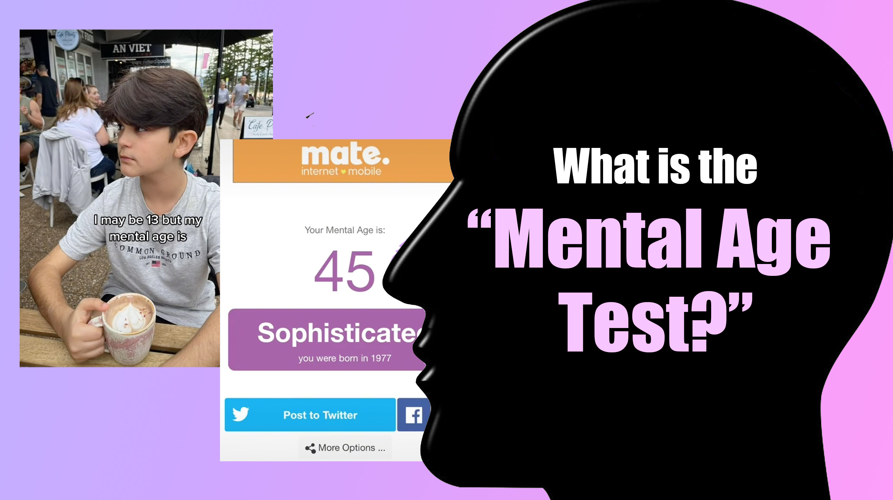 What Is The 'Mental Age Test' On TikTok? | Know Your Meme