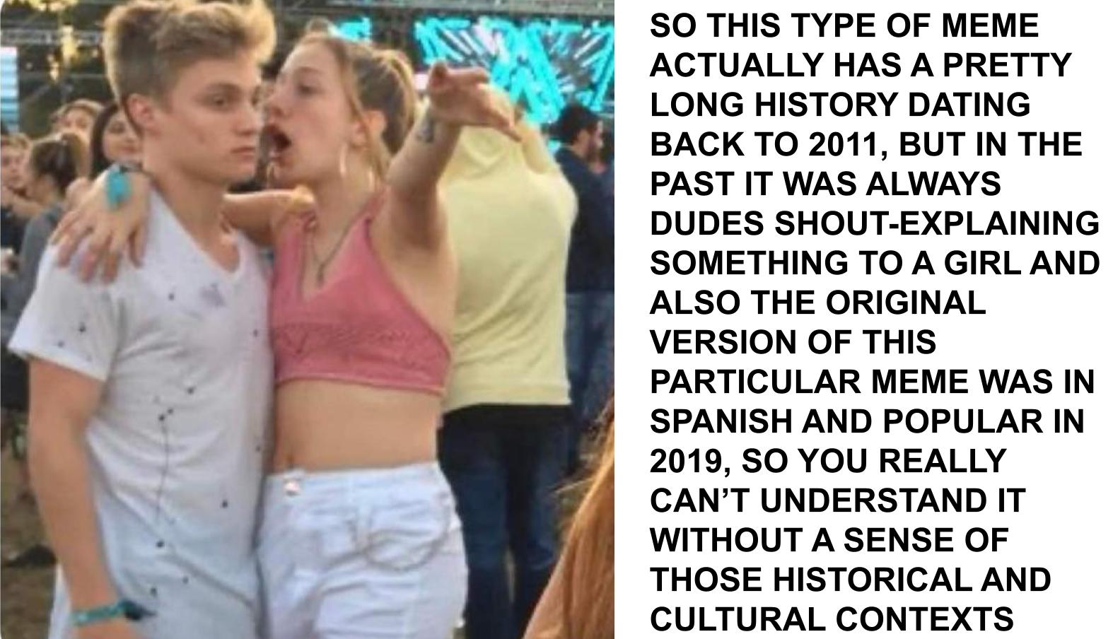 Where Did The Girl Explaining Meme Come From The Evolution Of 