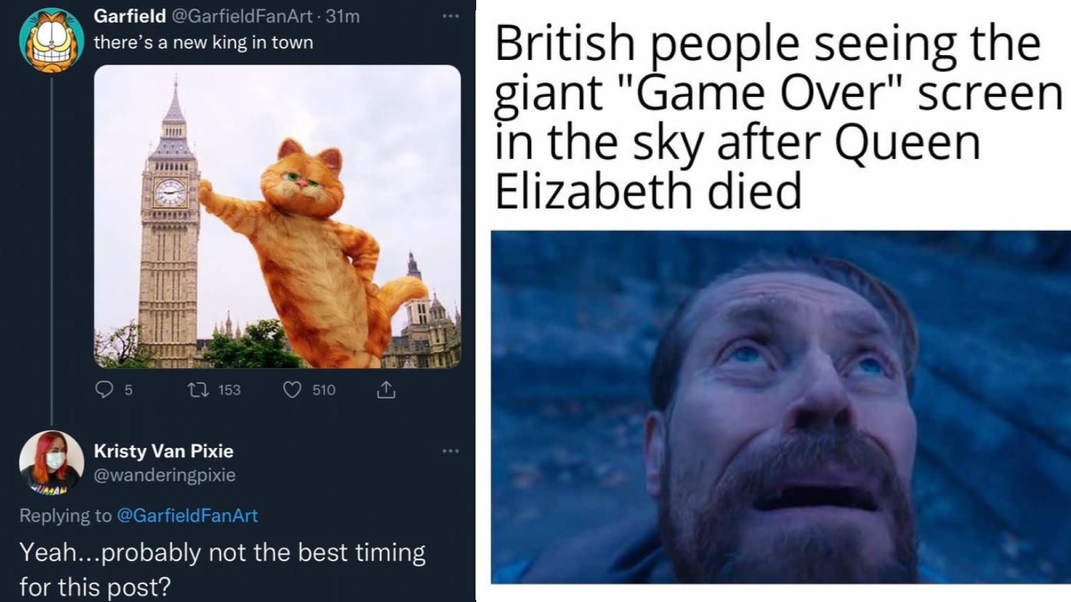 Queen Elizabeth Grinning Funny Meme