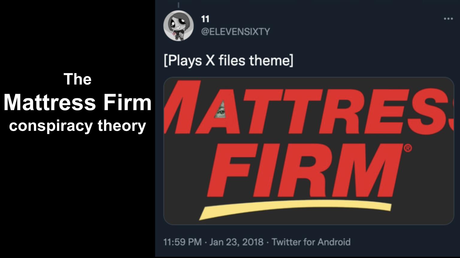What Is The 'Mattress Firm Conspiracy Theory,' And Could It Be True ...