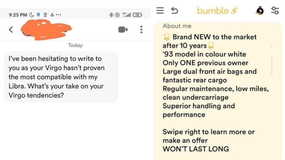 20 Cringeworthy Interactions And Bios From Dating Apps | Know Your Meme