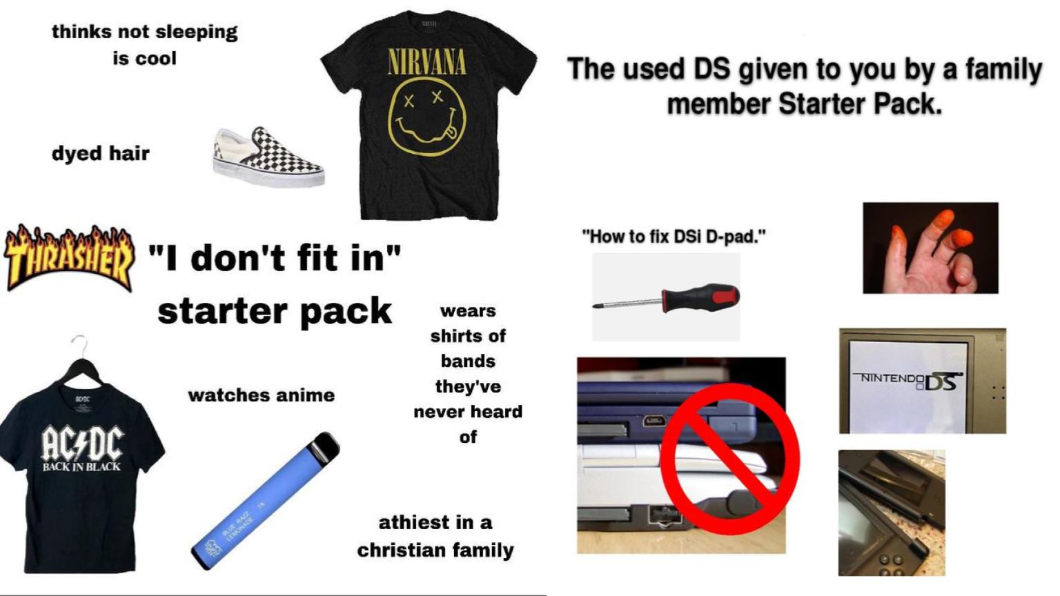 These Starter Pack Memes Describe People We All Know Perfectly | Know ...