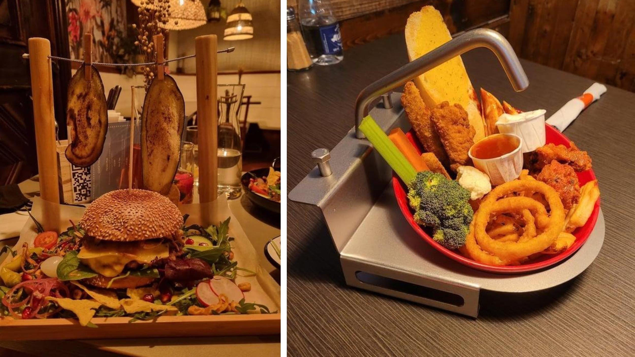 20 Ridiculous Restaurant Meals Served On Anything But A Plate | Know ...