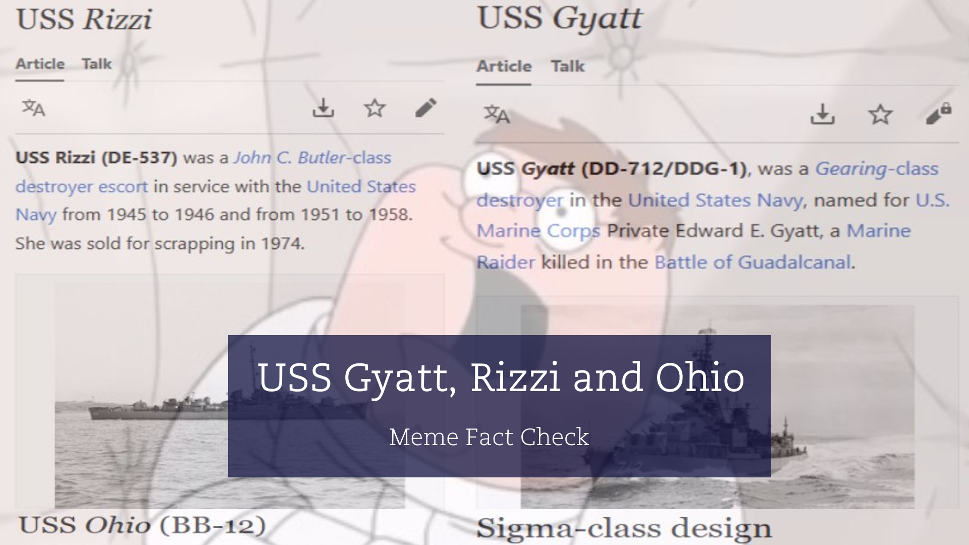 Are USS Gyatt, USS Rizzi and USS Ohio Real Ships? Fact-Checking Ship ...