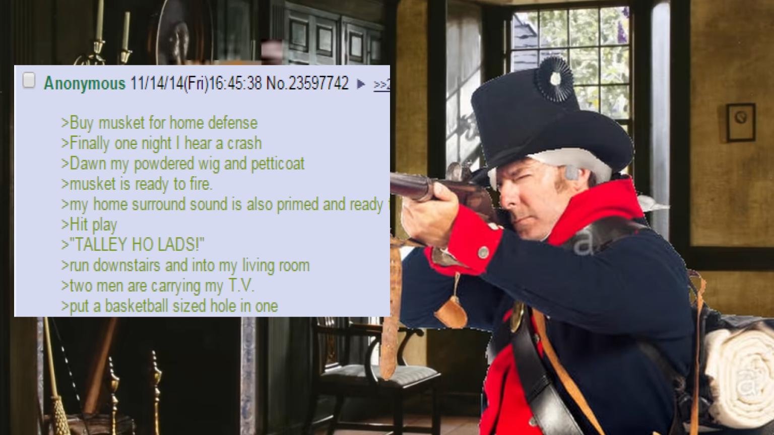 Why Own A Musket For Home Defense? The 'Just As The Founding Fathers ...