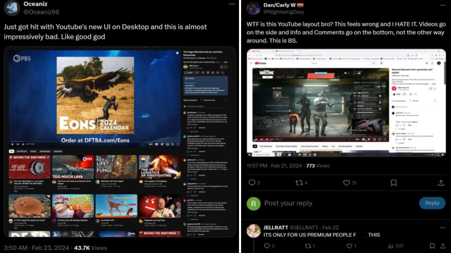 What's Up With YouTube's 'Impressively Bad' New Layout? YouTube's New ...