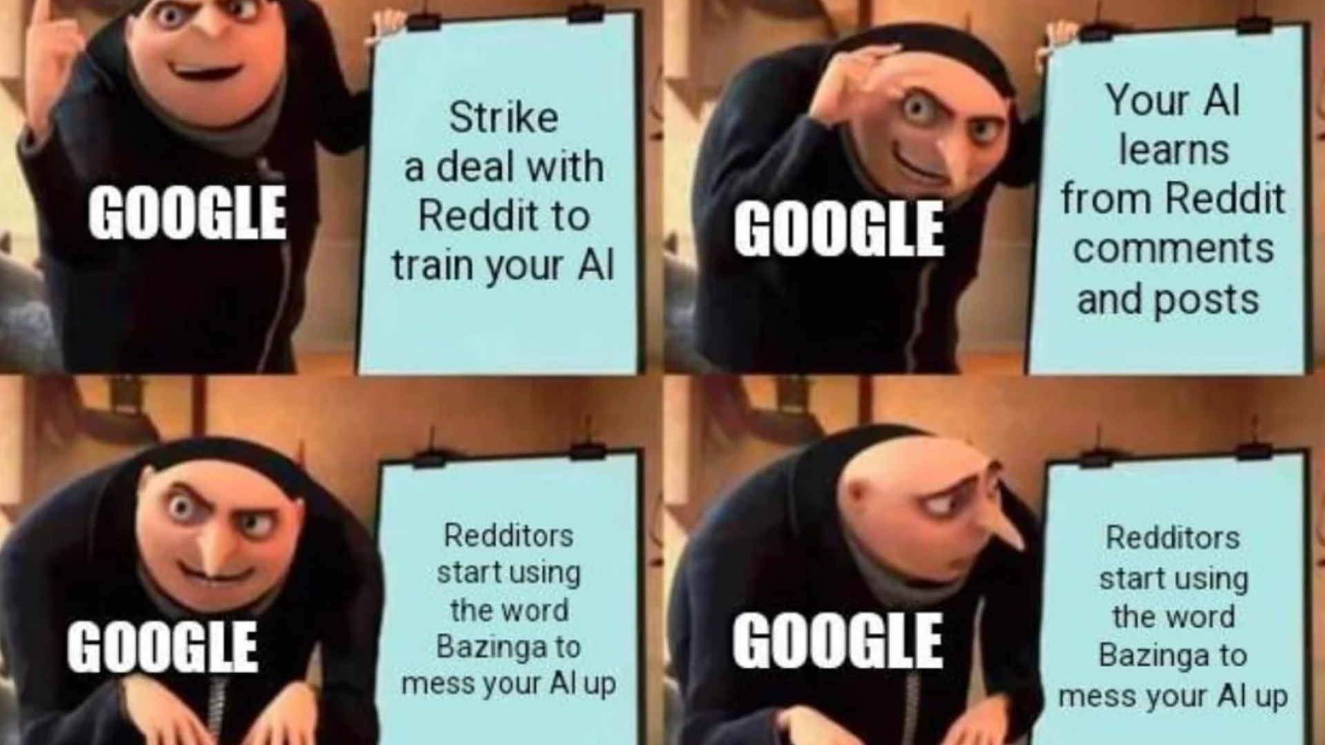 Why Are Redditors Posting 'Bazinga' Memes To Trick Google's AI? The ...