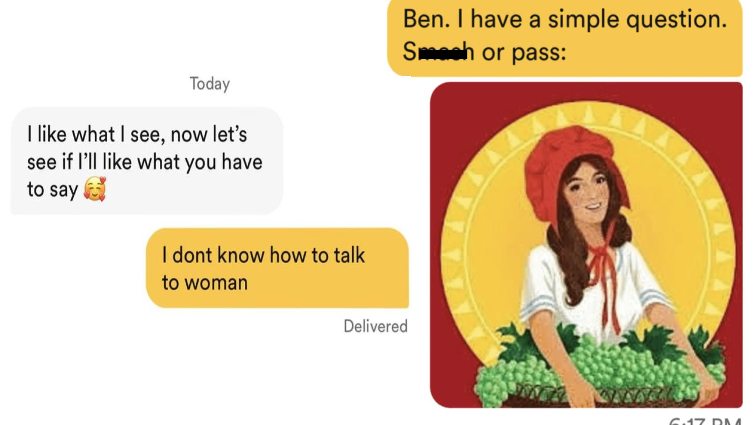 24 Unfortunate Encounters On Bumble | Know Your Meme
