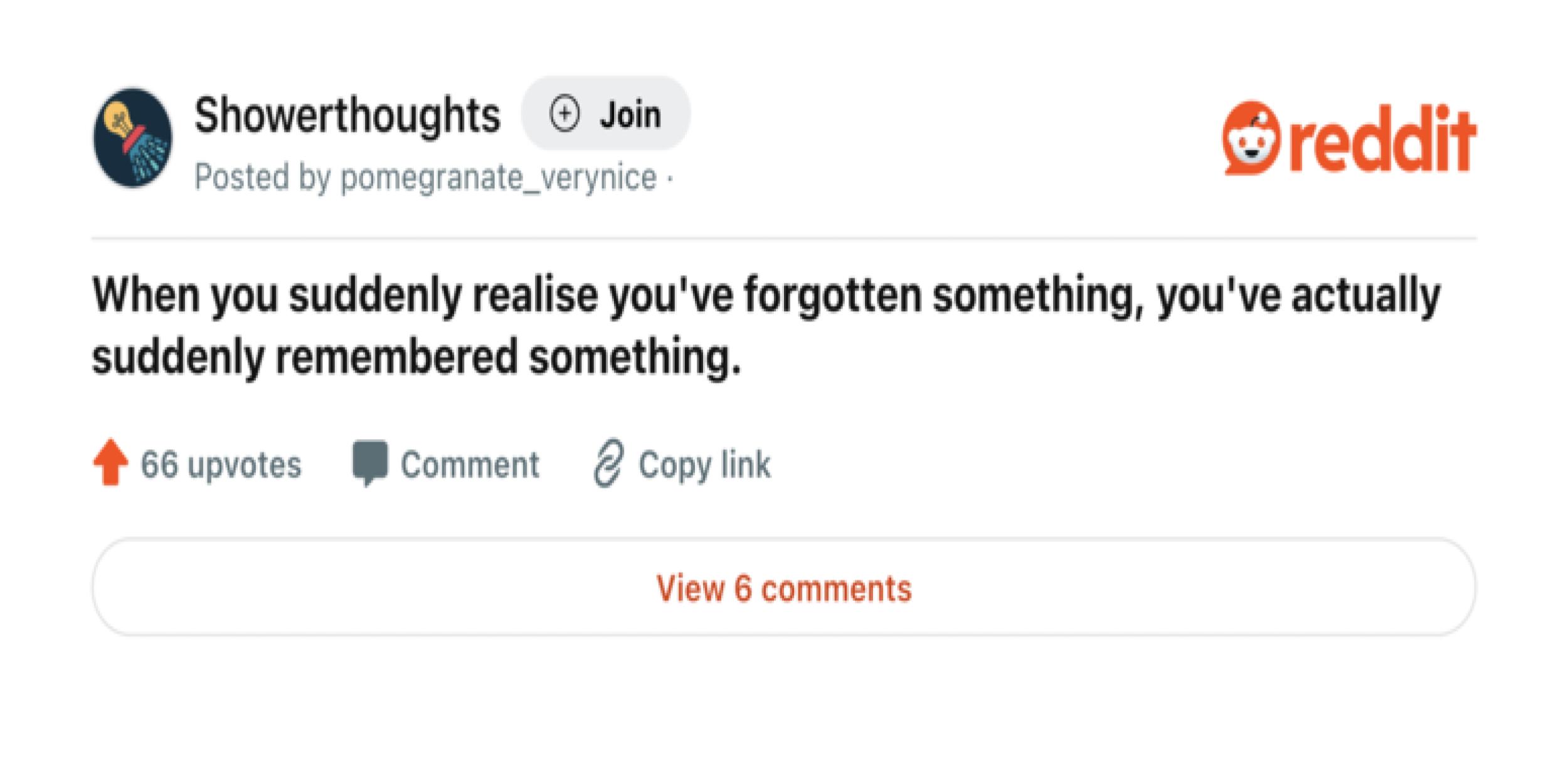 15 Curious 'Shower Thoughts' That Are Worth Pondering | Know Your Meme