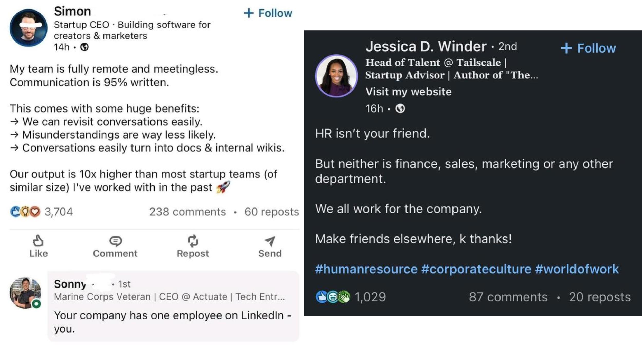 15 People Exposing Their Insane Minds On LinkedIn | Know Your Meme