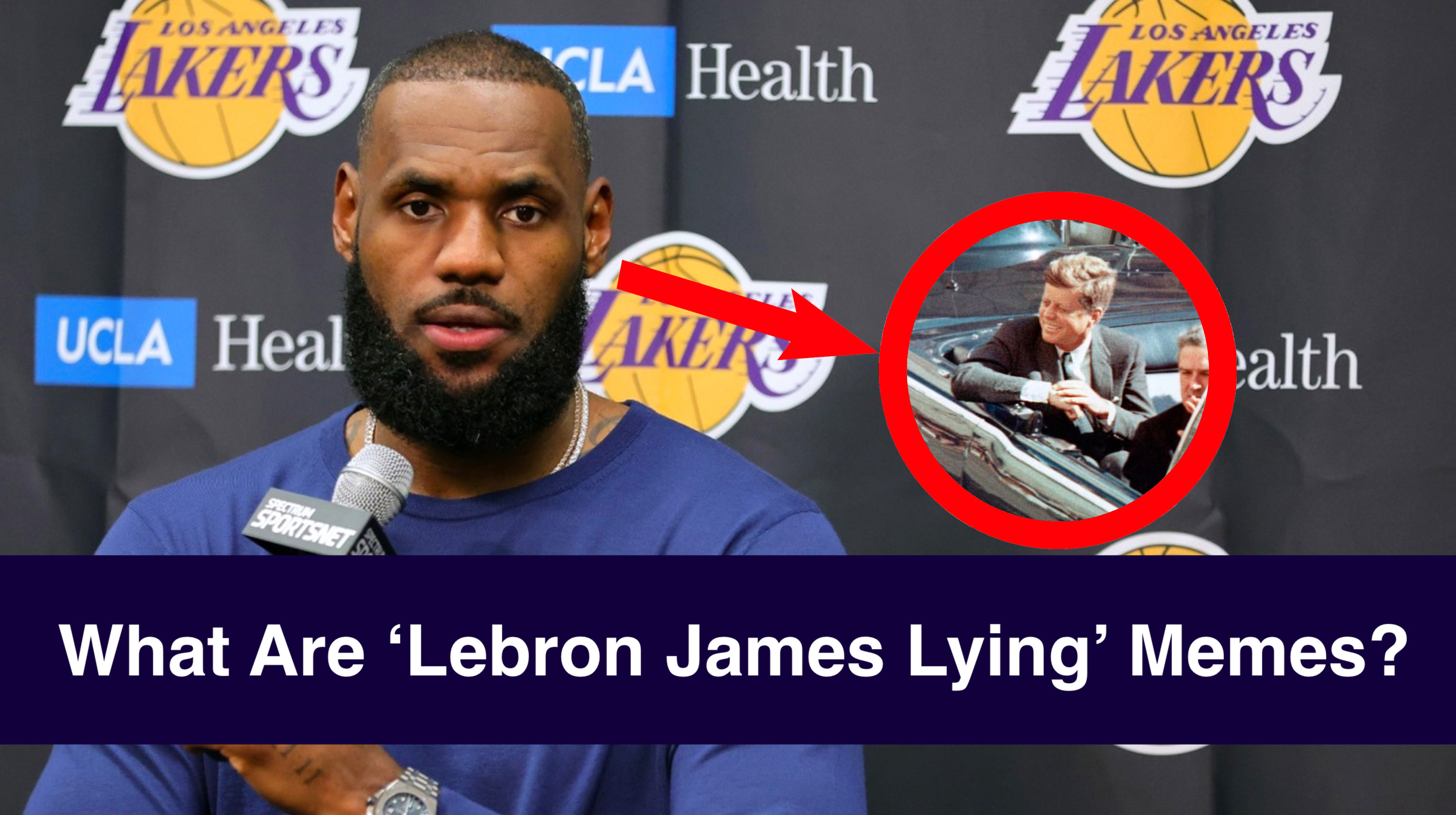 What's With All These Memes Of Lebron James Lying? The Tall Tales Of ...