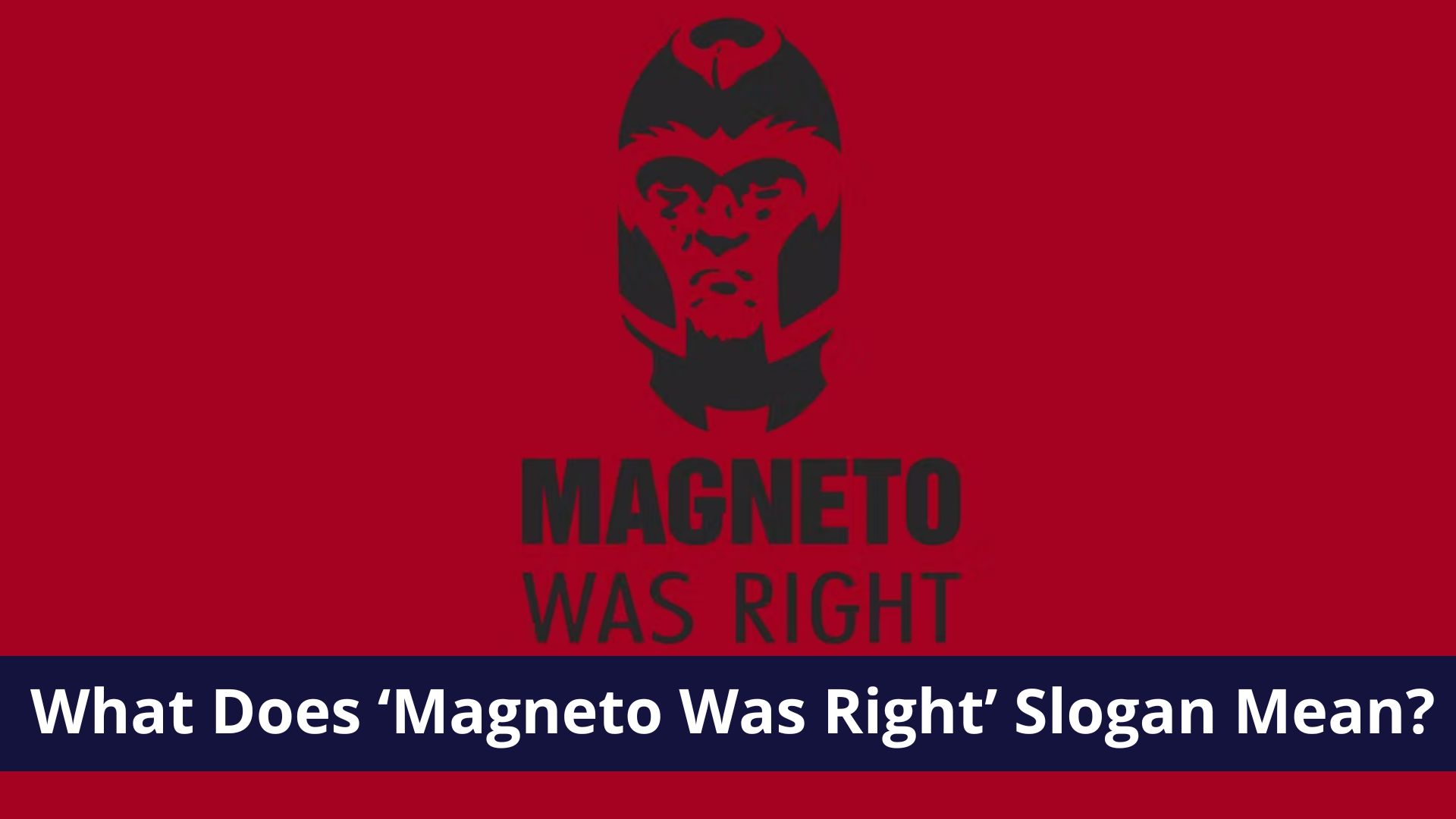 What Does 'Magneto Was Right' Mean? The X-Men '97 Slogan And Its Memes ...