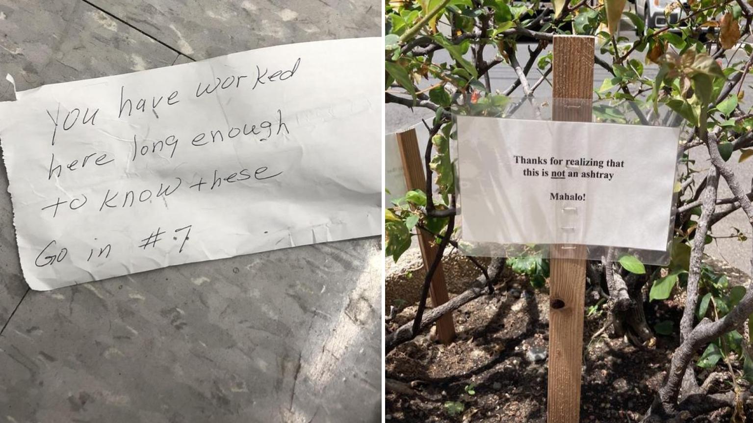 15 Passive-Aggressive Signs And Comments That Really Got The Point ...