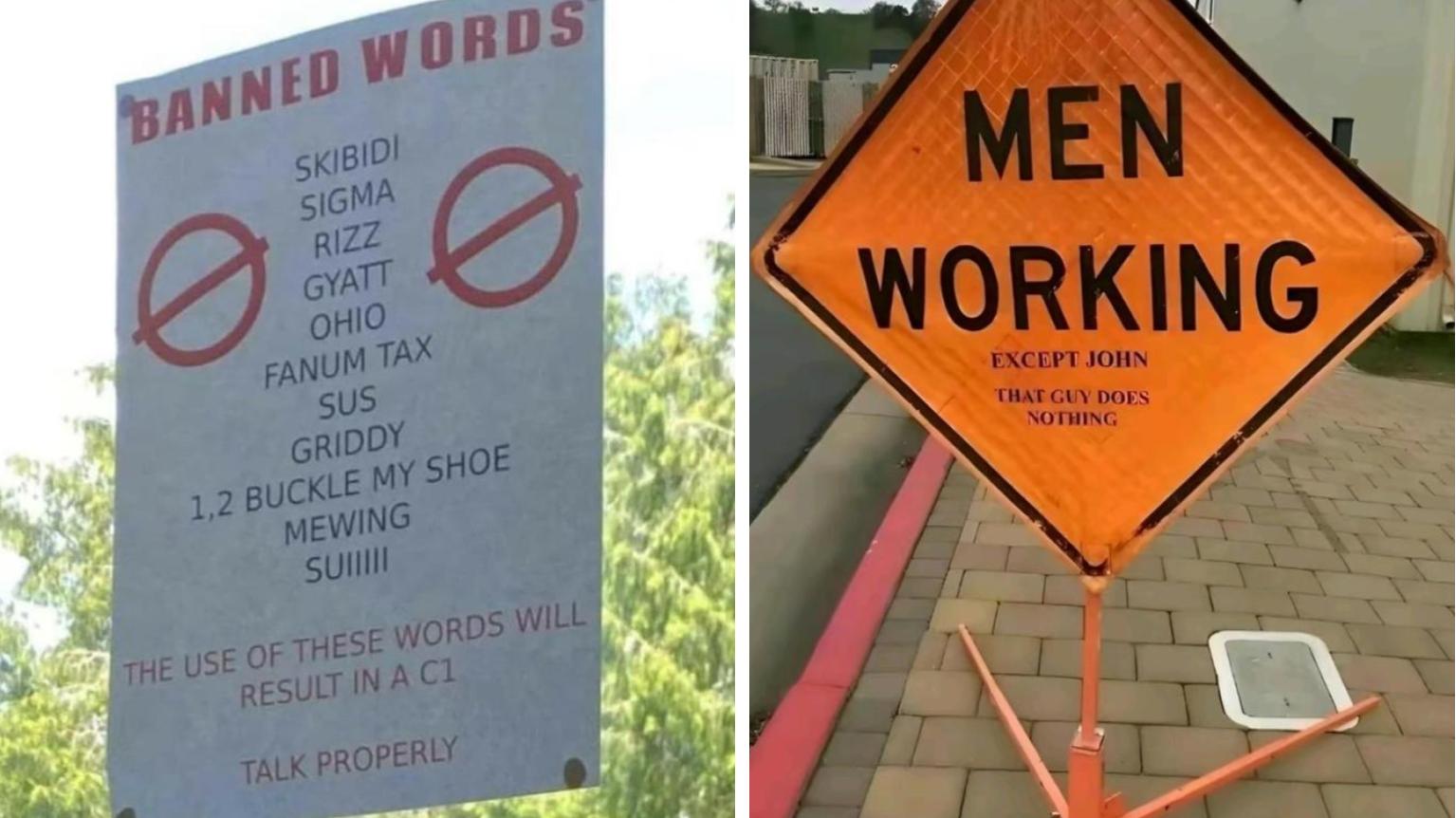 20 Funny Signs With A Bit Too Much To Say | Know Your Meme