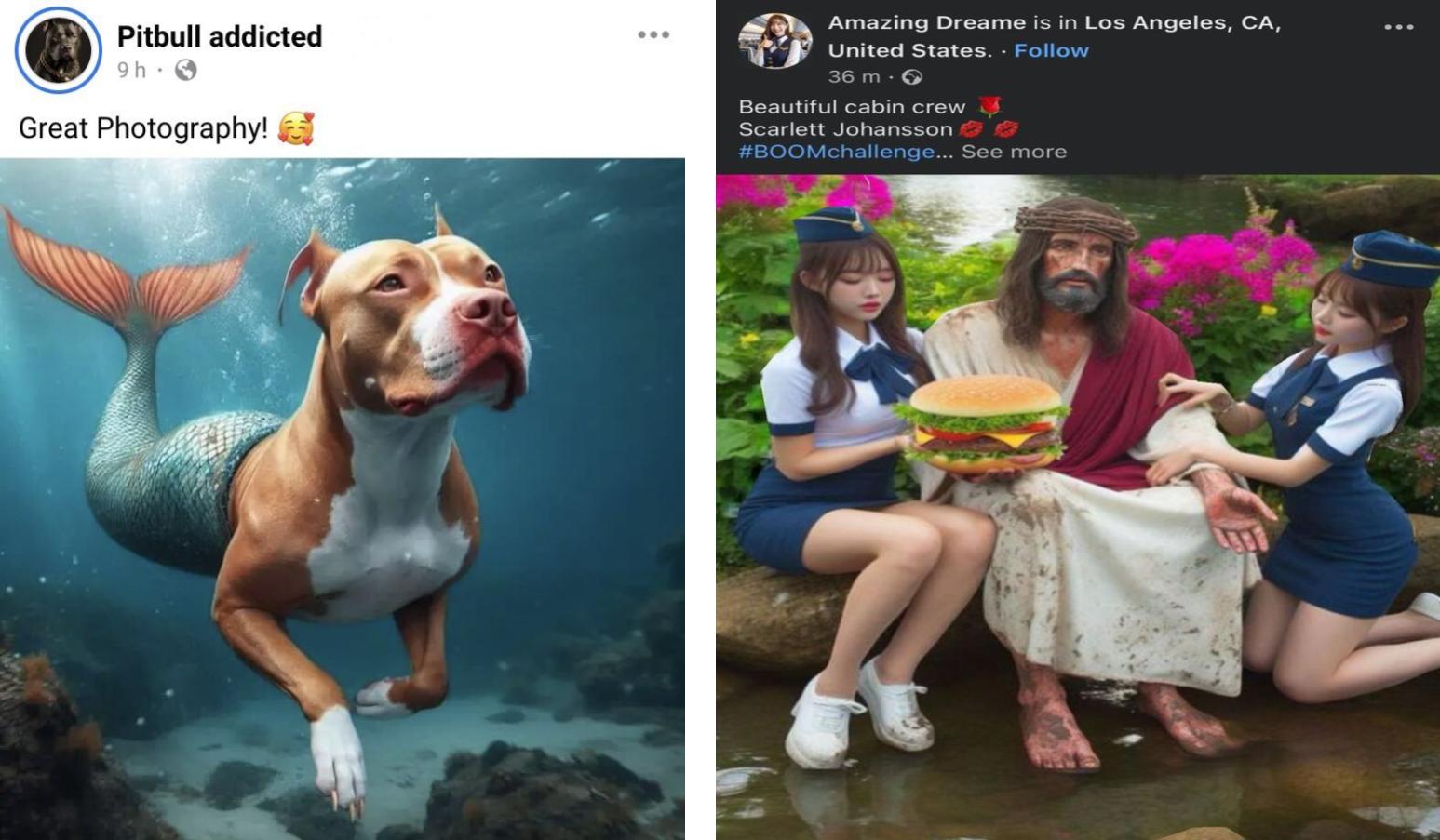 17 Weird Examples Of AI-Generated Facebook Content That's Taking Over The Site | Know Your Meme