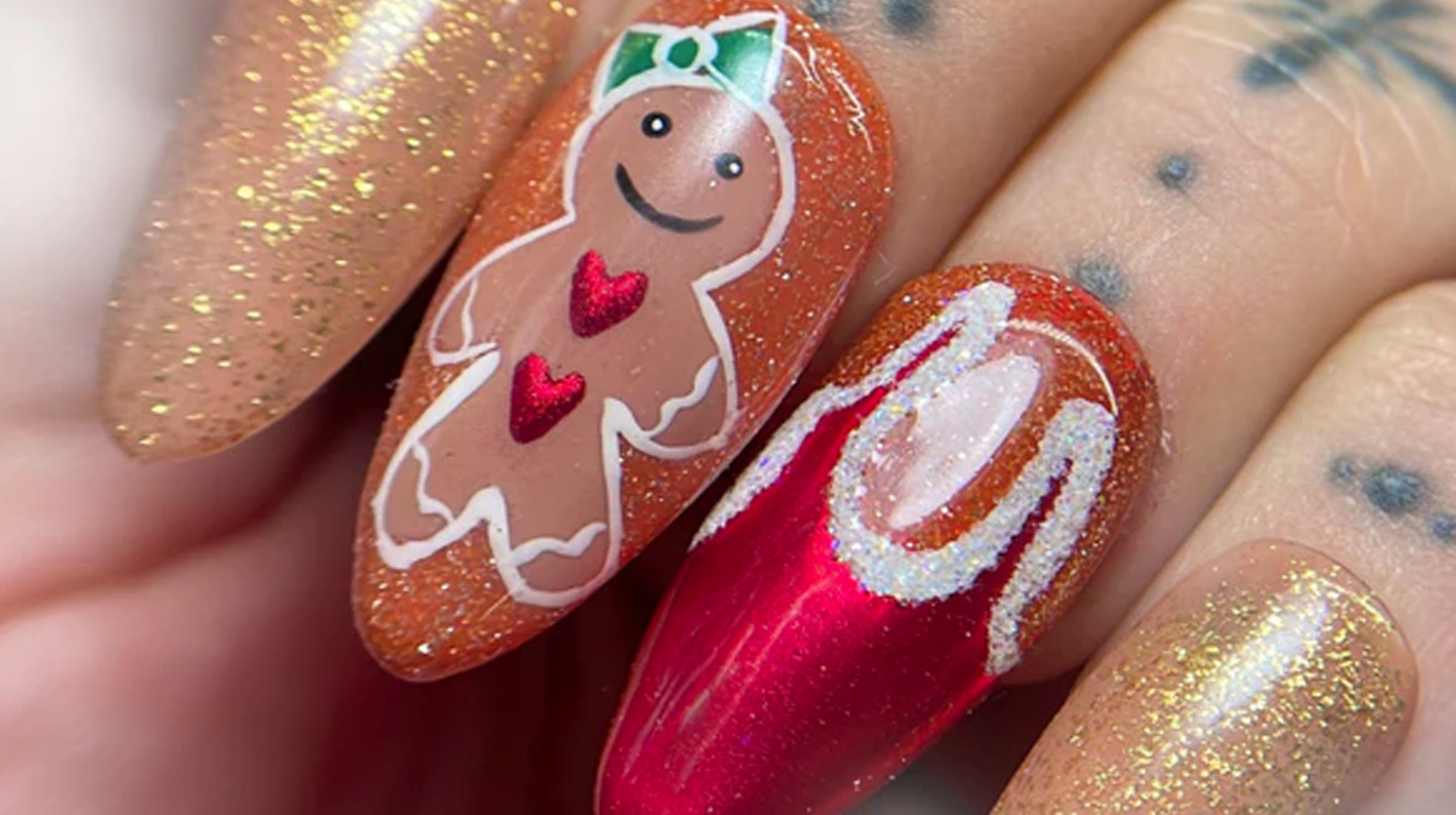 What's The 'Gingerbread Nails' TikTok Filter? The Shocking And Viral ...