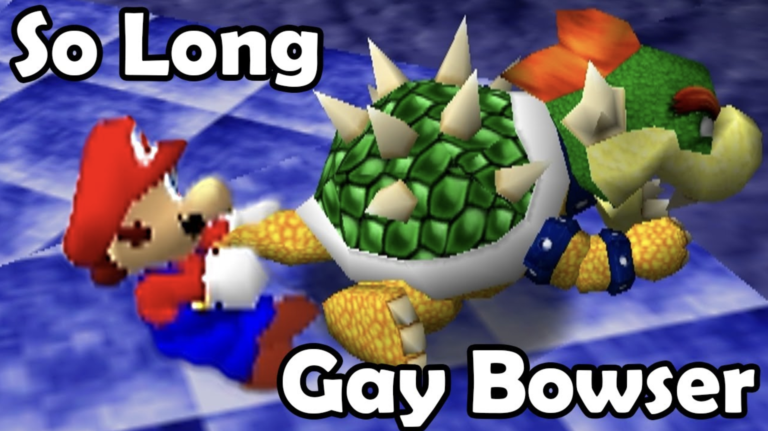 Does Mario Really Say 'So Long, Gay Bowser!' In A 'Super Mario ...