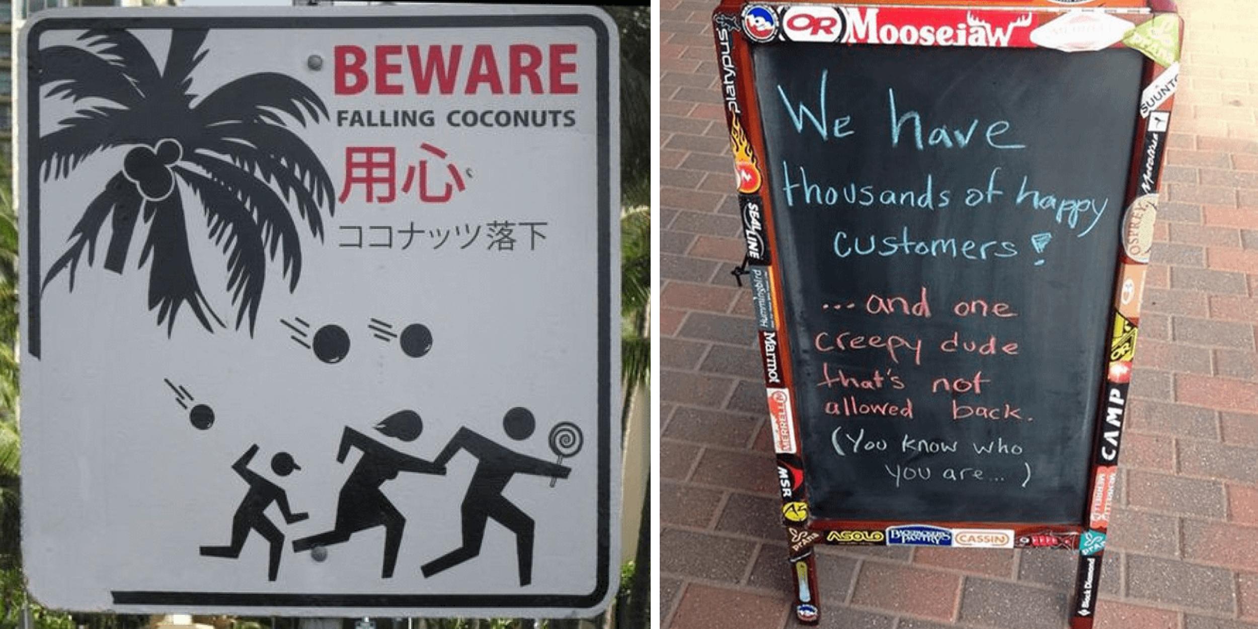 25 Funny Signs Making The World A Better Place | Know Your Meme