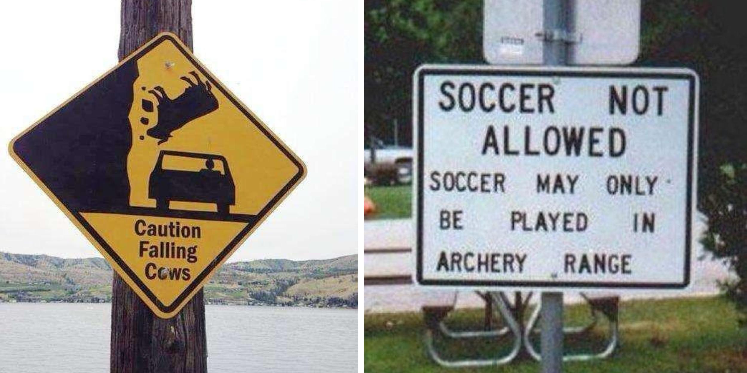 26 Signs Filled With Unexpected Humor | Know Your Meme
