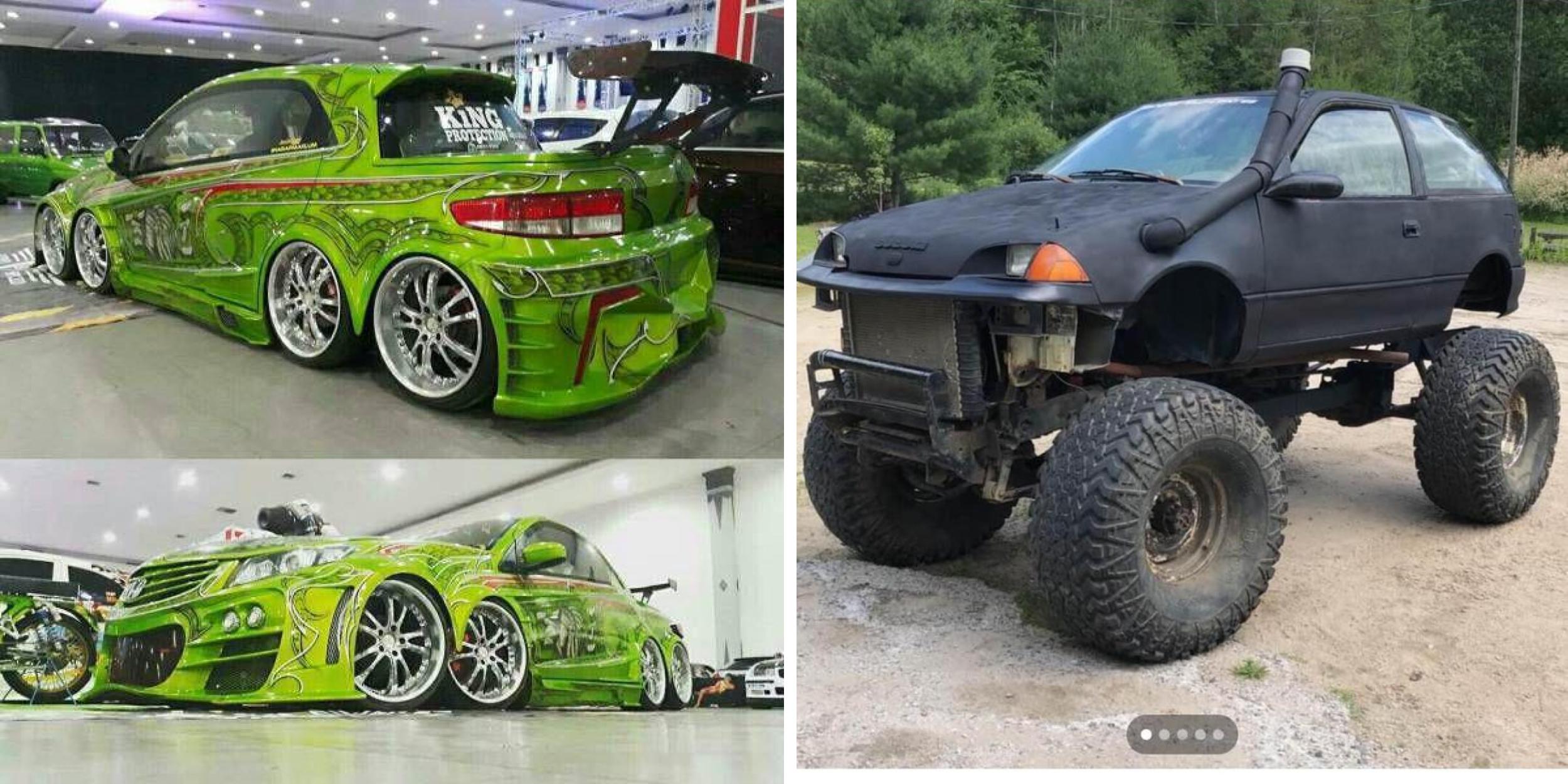 27 Insane Car Modifications That Shouldn't Be Street-Legal | Know Your Meme