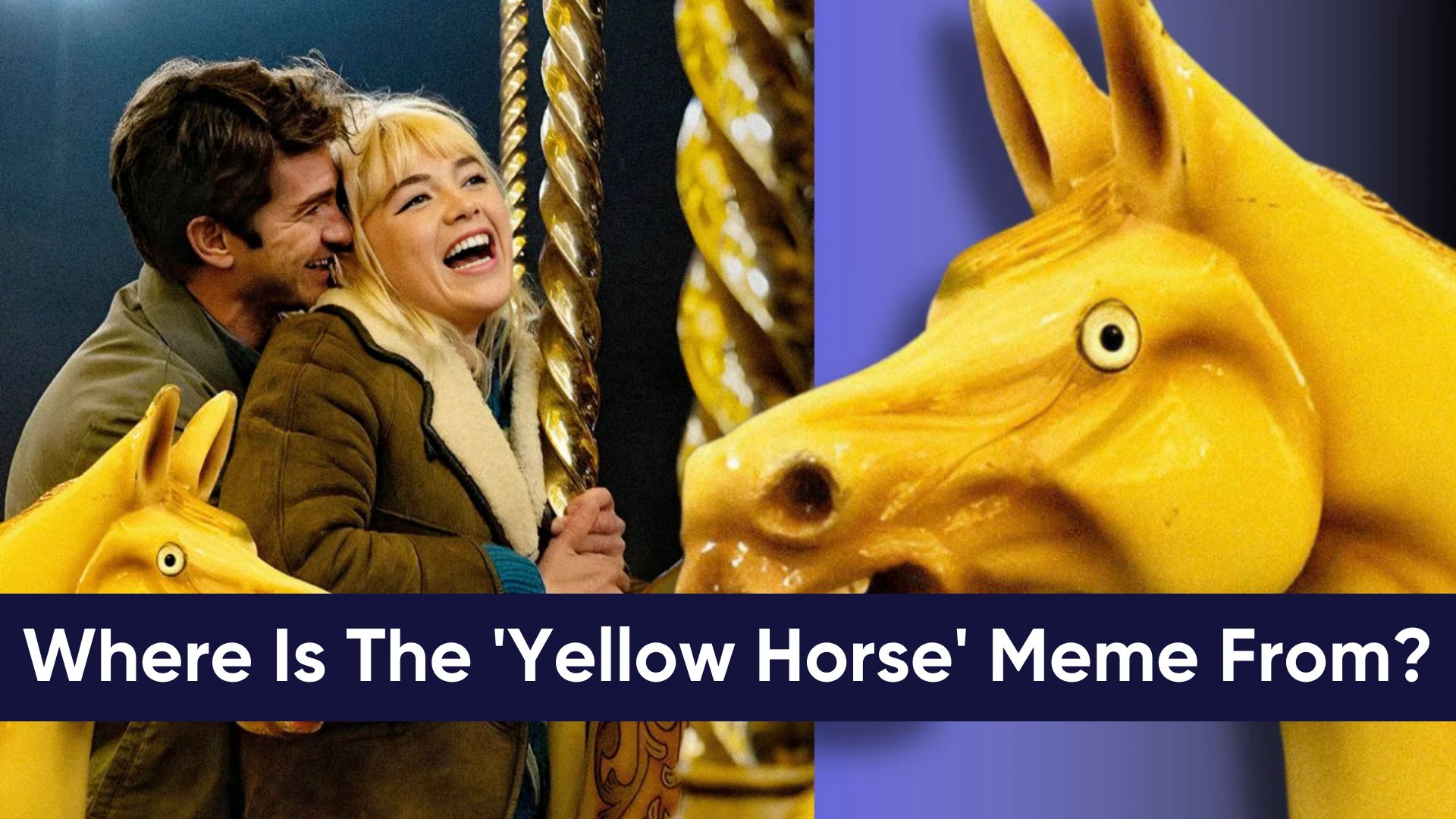 Where Is The 'Yellow Horse' Meme From? The 'Ugly Carousel Horse ...