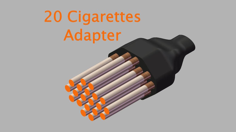 What's Up With All The Memes About A '20 Cigarettes Adapter'? The 3D ...