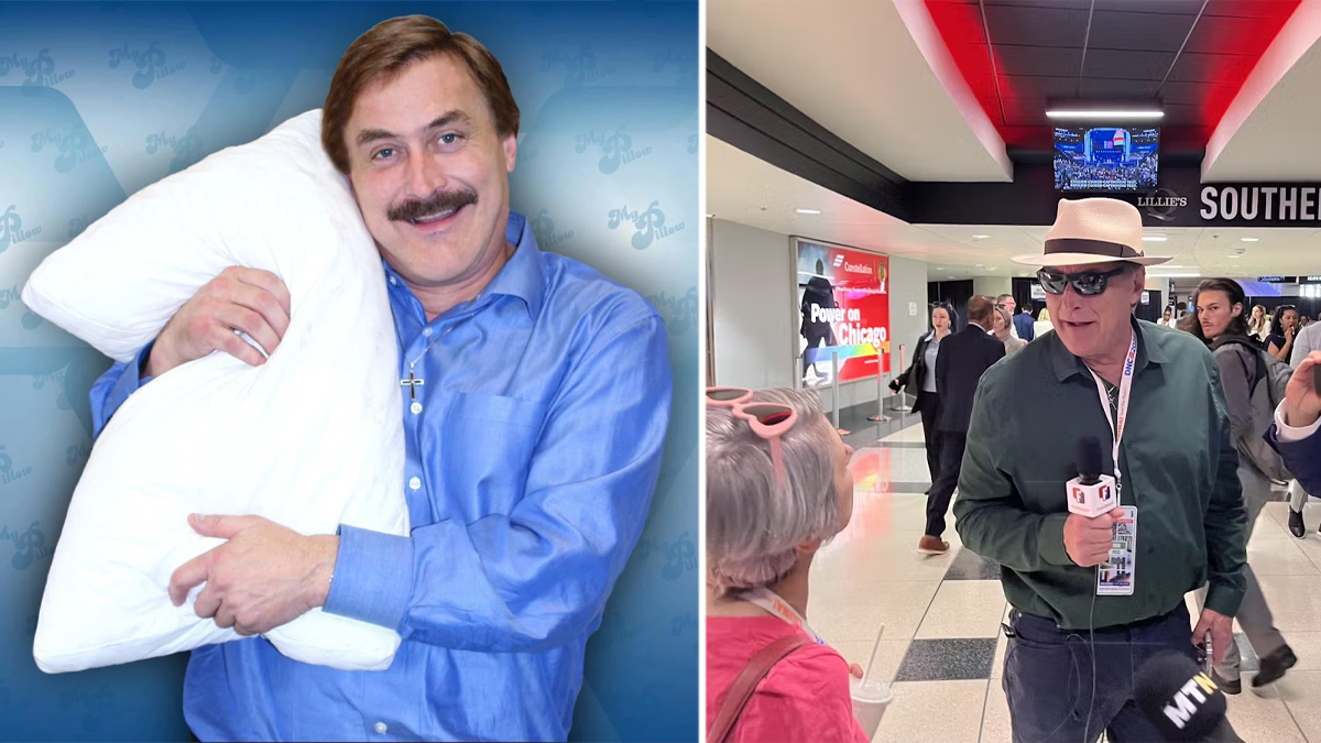 Who Is Mike Lindell, And Why Was He In Disguise At The DNC? The 'My Pillow' Guy'... | Know Your Meme